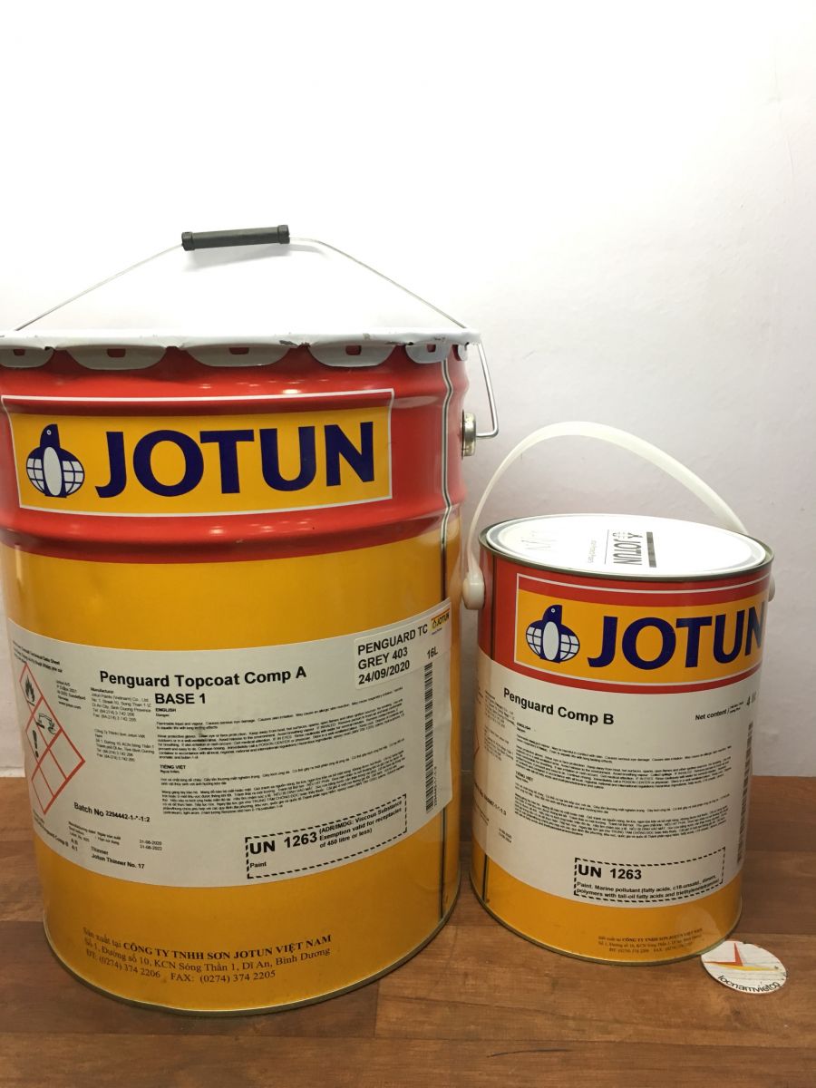 Sơn Phủ Epoxy Jotun Penguard Topcoat 20L/bộ